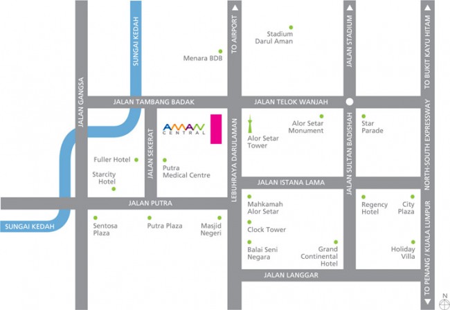 Aman Central Mall @ Alor Setar, Kedah