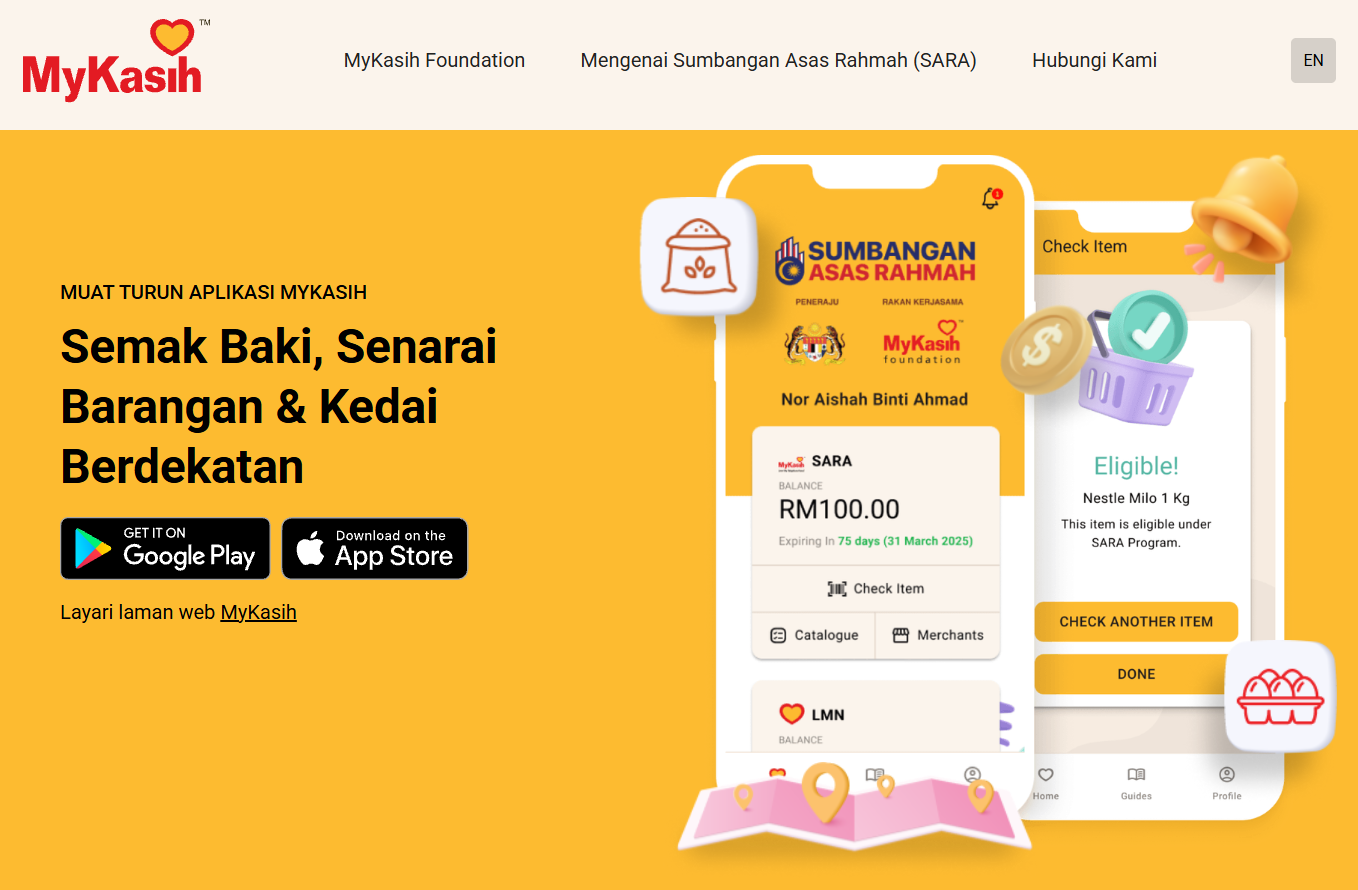 Malaysian's Guide to RM100 Sumbangan Asas Rahmah (Sara)